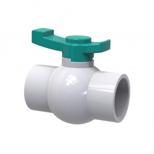 PVC Compact Ball Valve - Socket - NouRix